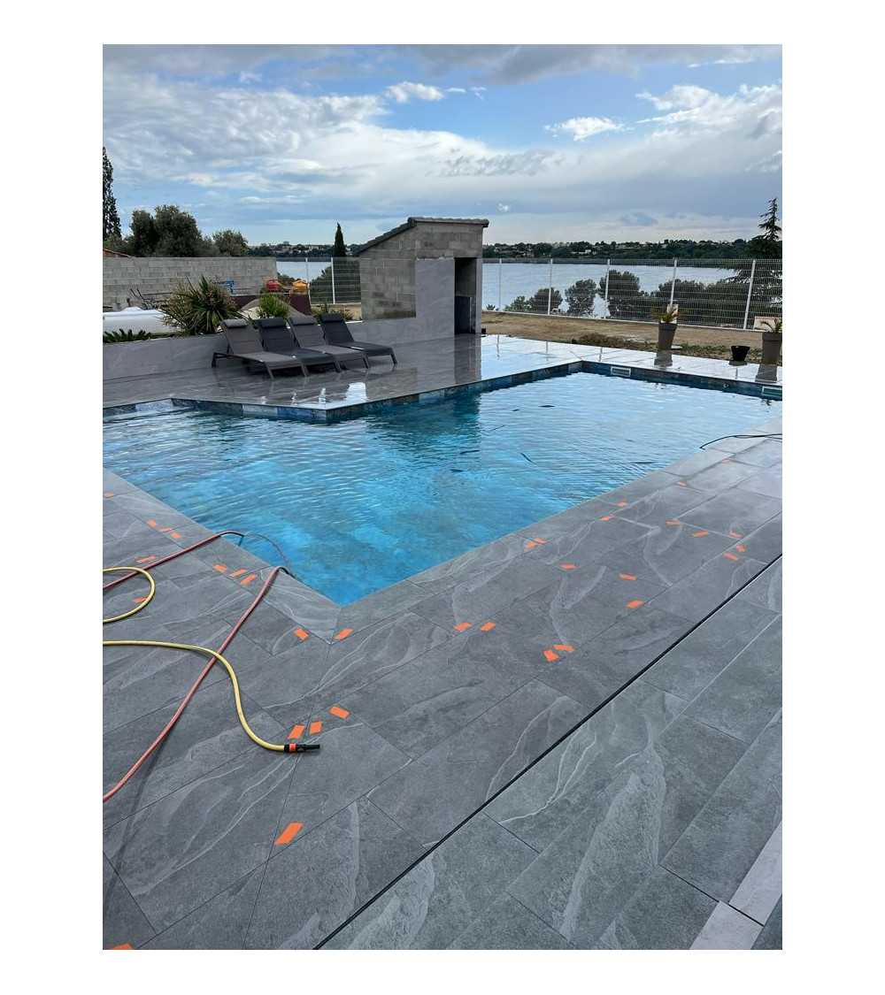 Carrelage piscine Bali blue 30x60