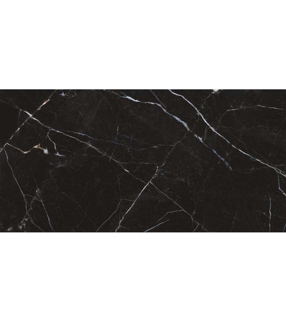 CARRELAGE EFFET MARBRE 60x120 MUSSAH BLACK POLI